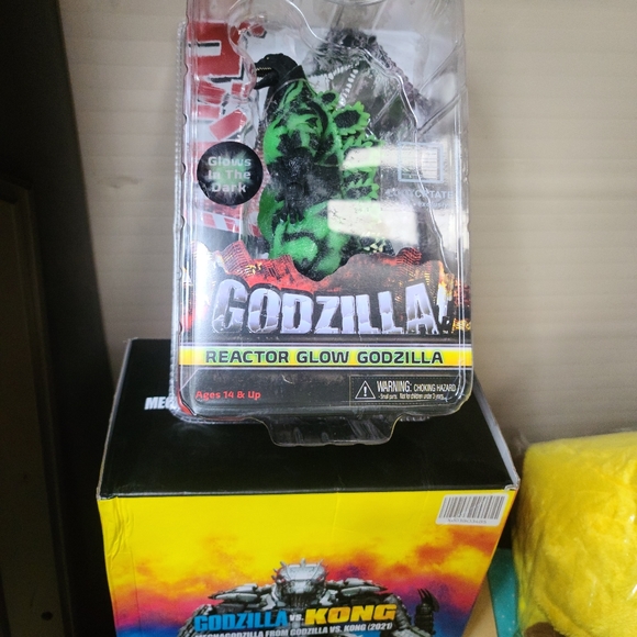 Other | Neca Lootcrate Exclusive Reactor Glow Godzilla Figure | Poshmark